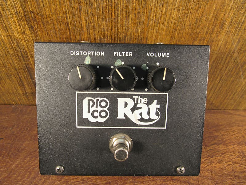 Vintage ProCo The Rat (No LED) Distortion / Fuzz Effects | Reverb