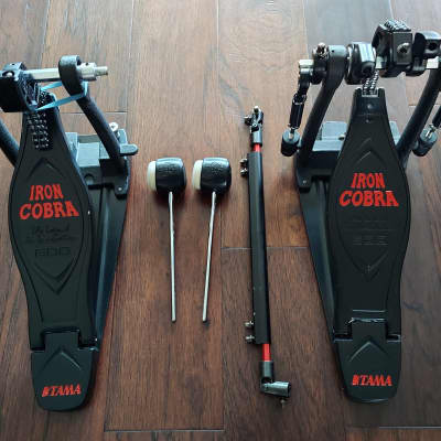 TAMA Iron Cobra 600 Double Bass Drum Pedals, 25th Anniversary | Reverb