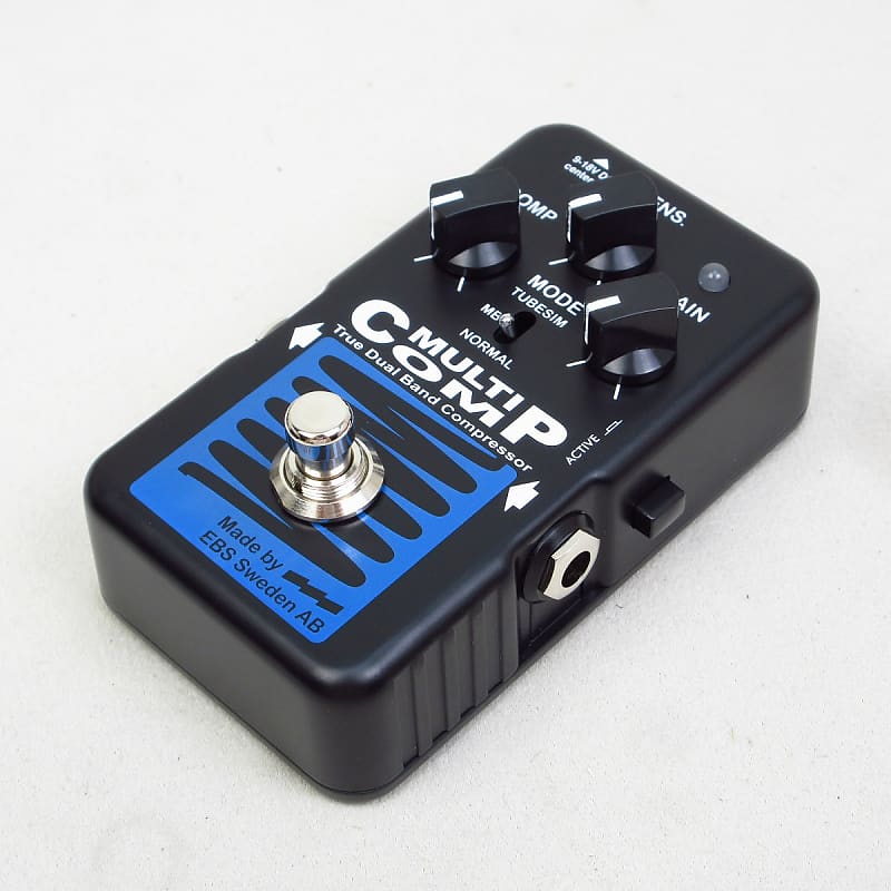 EBS Multi Comp BlueLabel Bass Compressor [05/09] | Reverb