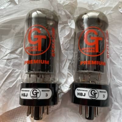 Groove Tubes GT-6L6-CHP Power Tubes - Matched Pair 2020s | Reverb