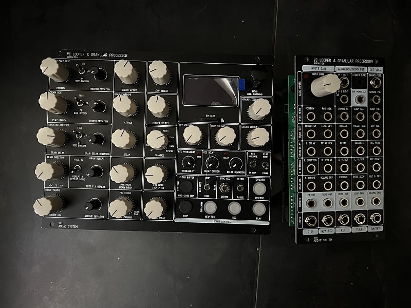 ADDAC 112A+B VC Looper & Granular Processor 2021 (Black) | Reverb