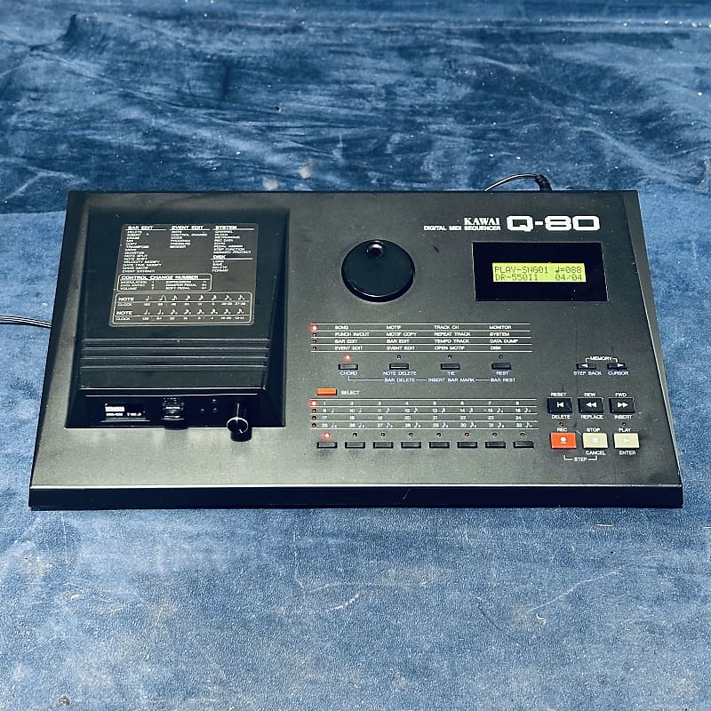 Kawai Q80 Vintage 32 Track MIDI Sequencer • Serviced • Gotek | Reverb