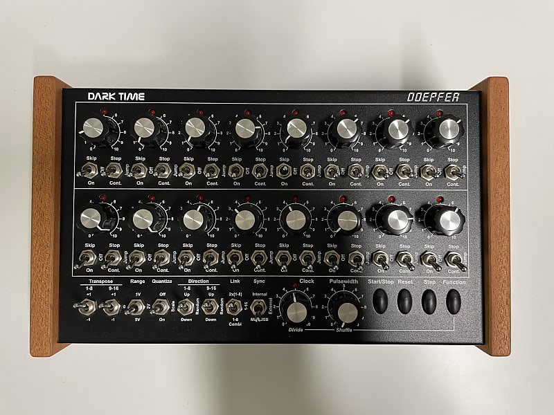 Doepfer Dark Time CV/MIDI sequencer - Red LEDs | Reverb