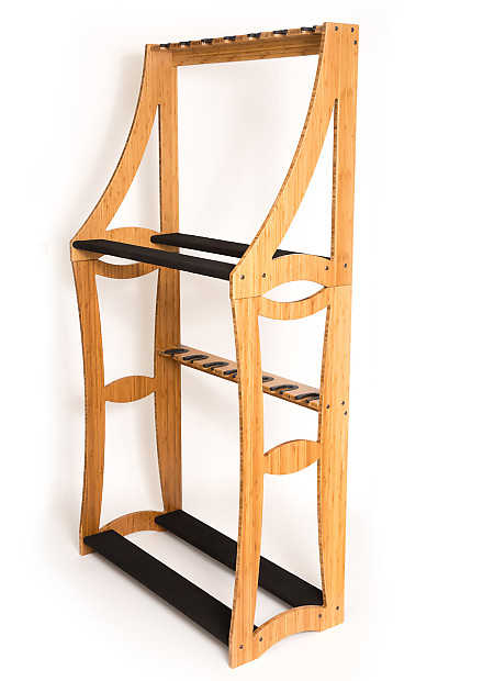 DRSRacks Solid Bamboo modular, stacking Guitar Racks (Unit A | Reverb