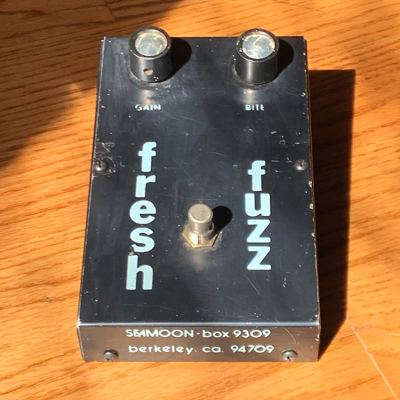 Seamoon Fresh Fuzz 1970s black original 741 chip rare vintage | Reverb