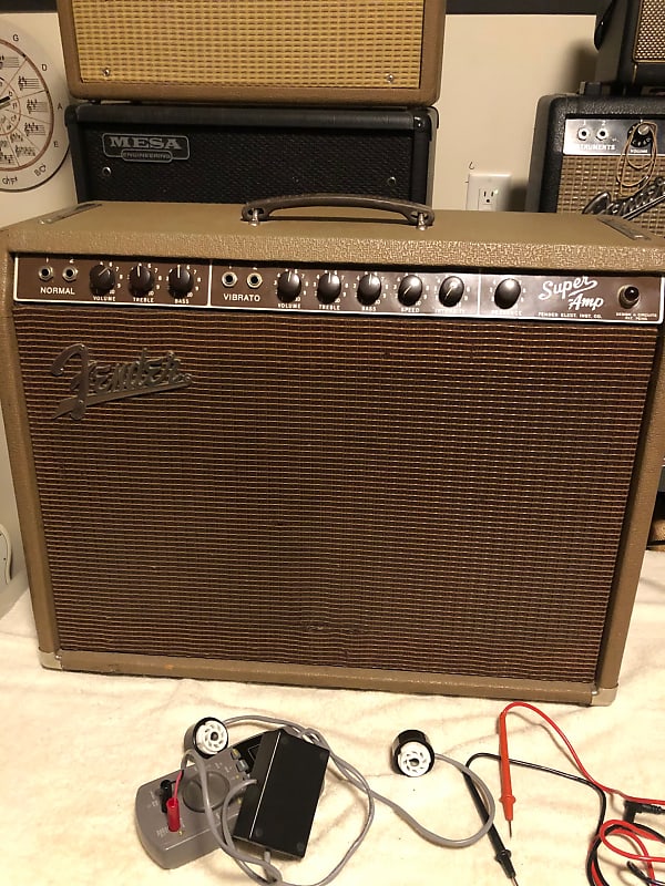 Fender Super Amp 5G4 1960 Brown | Reverb