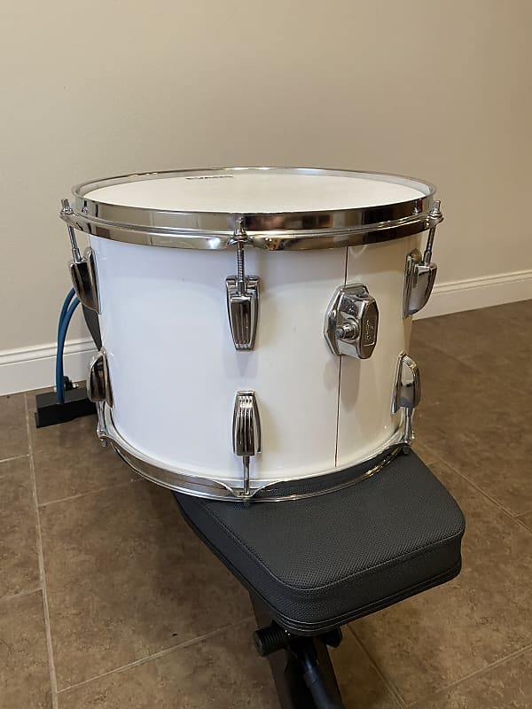 Ludwig Classic Maple 6 ply 14x10” Rack Tom in White Cortex | Reverb