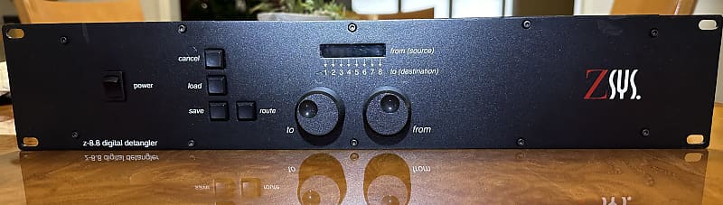 Zsys Digital Detangler 8.8 XLR 2000's - Black | Reverb