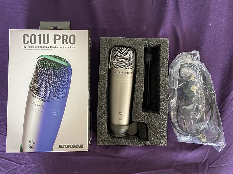 Samson C01U Pro USB Microphone Recording Pack 2010s - | Reverb
