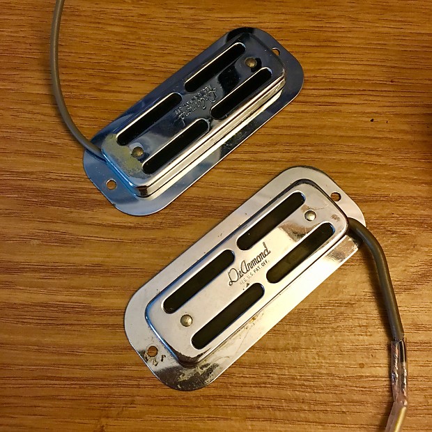Dearmond rowe Toaster pickups top mount 1966 Chrome original | Reverb