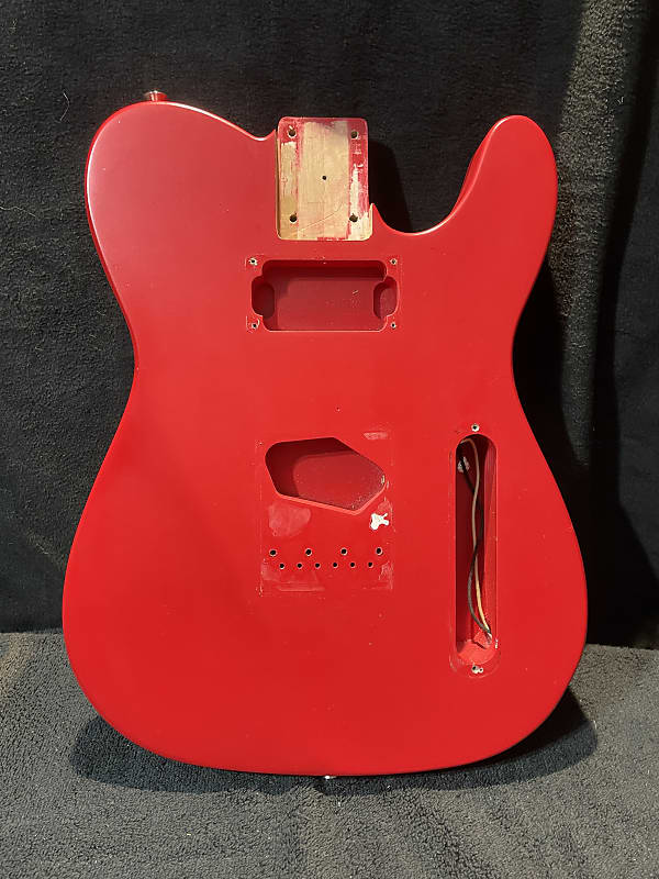 Telecaster Style Body 2021 Satin Red - Ships Free | Reverb