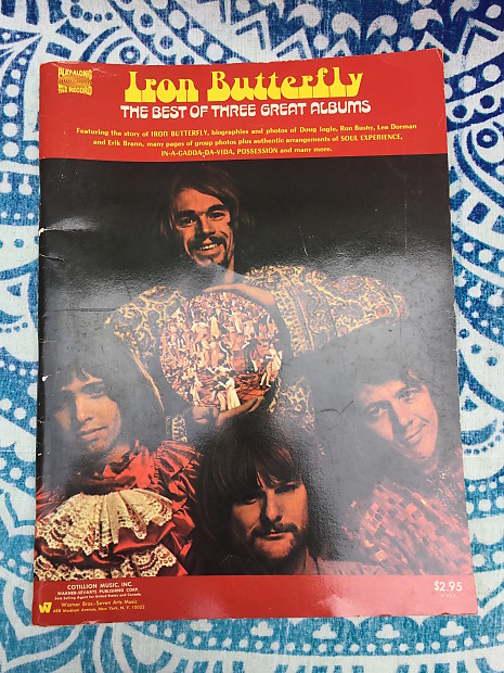 Iron Butterfly 3 Great Albums Bio Photos Music | Reverb