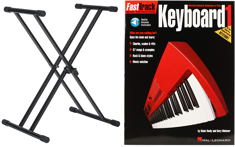 Hal Leonard FastTrack Keyboard Method - Book 1 Bundle with | Reverb