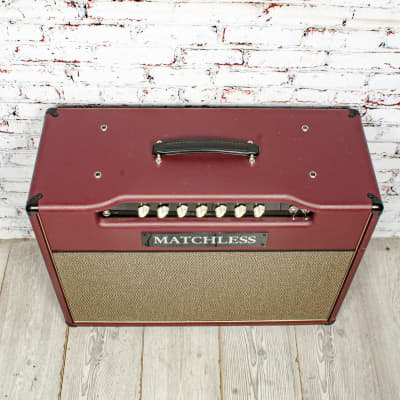 Matchless Chieftain Tube Guitar Combo Amp, Burgundy x1009 | Reverb