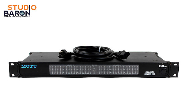 MOTU 24I/O 24-Channel 24-bit 96 kHz Audio Interface 24 I/O | Reverb
