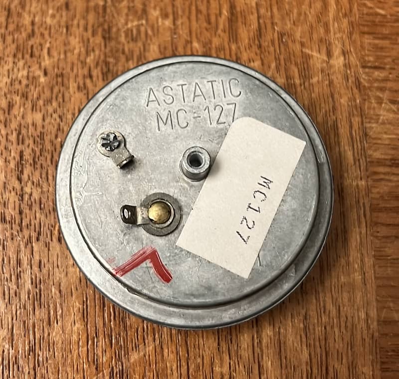 Astatic MC-127 Ceramic Harmonica Harp Mic Cartridge, New Old | Reverb