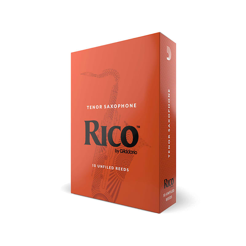 Rico Tenor Saxophone Reed Strength 2.0 (10 pack unfiled) | Reverb