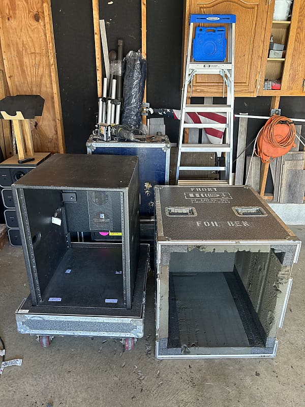 R&R 15U Power Amp Road Case Heavy Duty with Wooden Detachable | Reverb