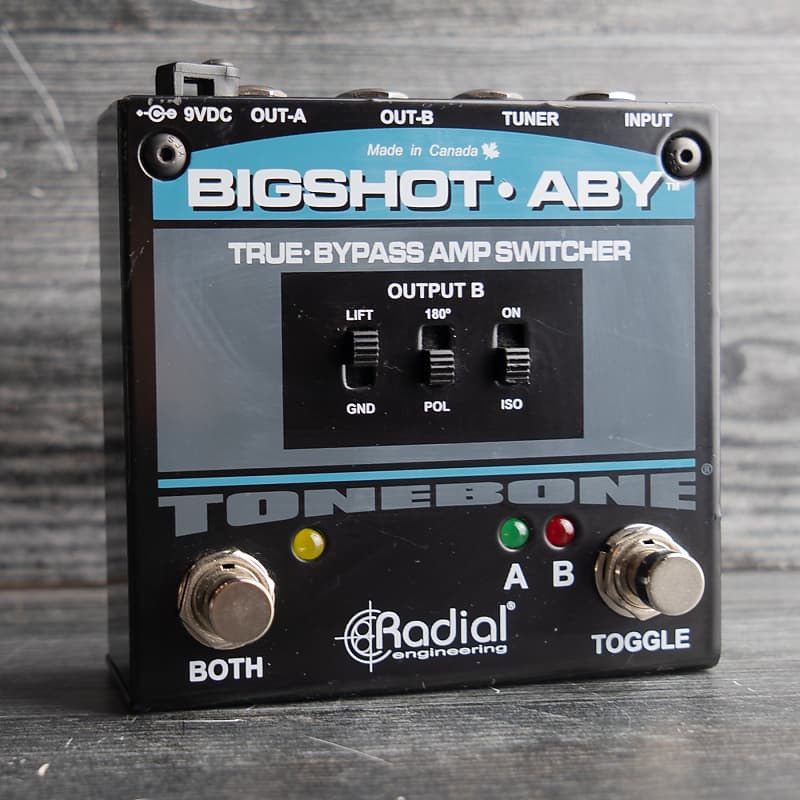 Radial Bigshot ABY Amp Switcher | Reverb
