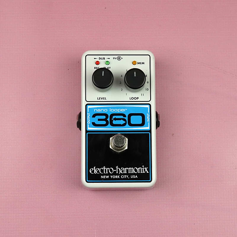 Electro Harmonix Nano Looper 360 Guitar Loop Pedal | Reverb