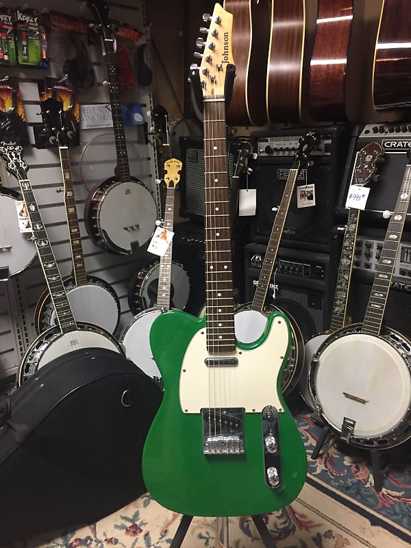 Johnson Telecaster Green | Reverb