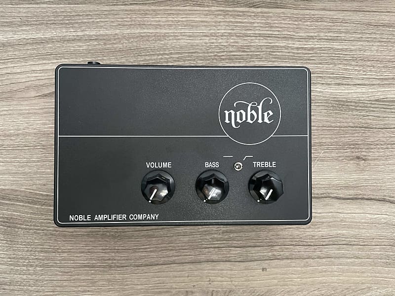 Noble Dual Vacuum Tube Preamp - Black | Reverb