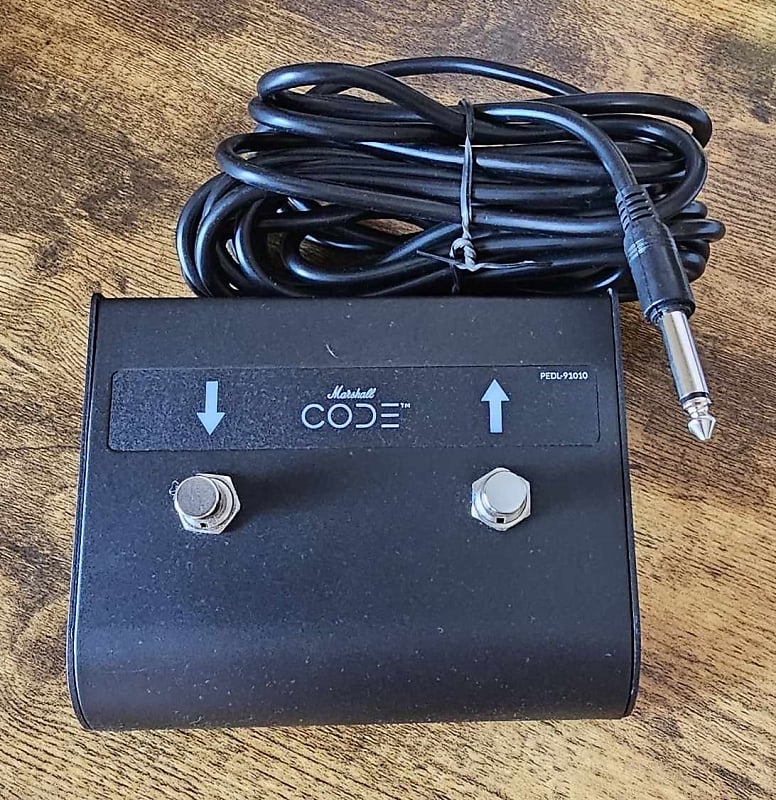 Marshall PEDL-91010 2-Way Footswitch for CODE Amplifiers | Reverb