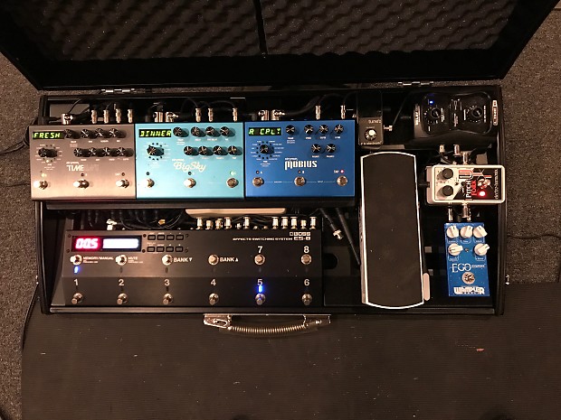 Boutique Pedal Loaded Schmidt Array Pedal Board SA750W w/LID | Reverb