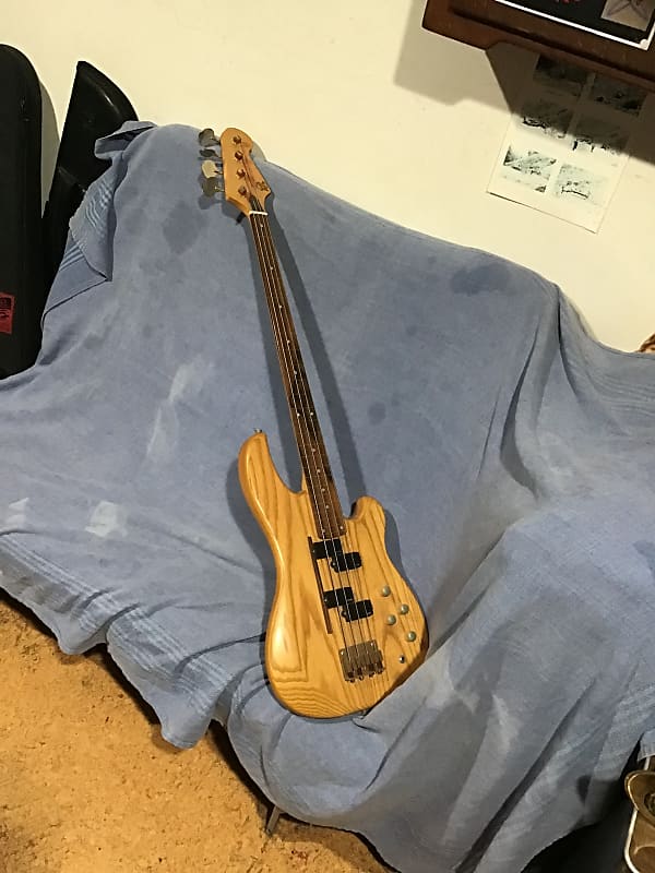 Ken Lawrence Fretless - Natural Blond | Reverb