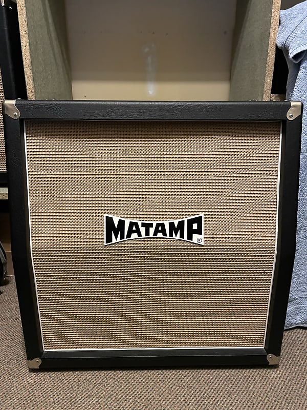 Matamp 2 × 12 Speaker Cabinet Late 2000s - Black | Reverb UK