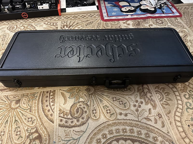 Schecter Bass guitar case - Black | Reverb