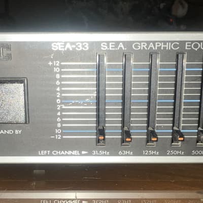 JVC SEA-100 Equalizer 80s - Silver | Reverb