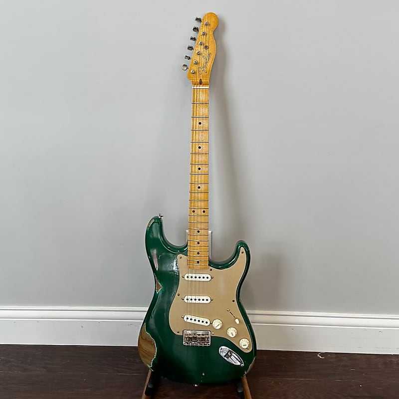Fender - Warmoth Hardtail Mischief Maker Stratocaster Relic | Reverb