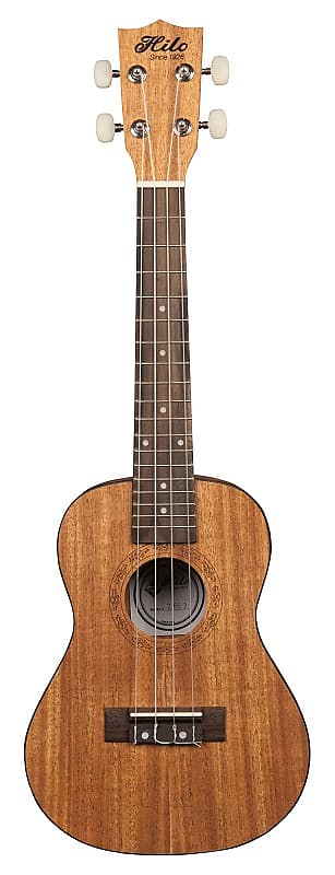 Hilo 2662 Deluxe Concert Ukulele. Light Mahogany | Reverb
