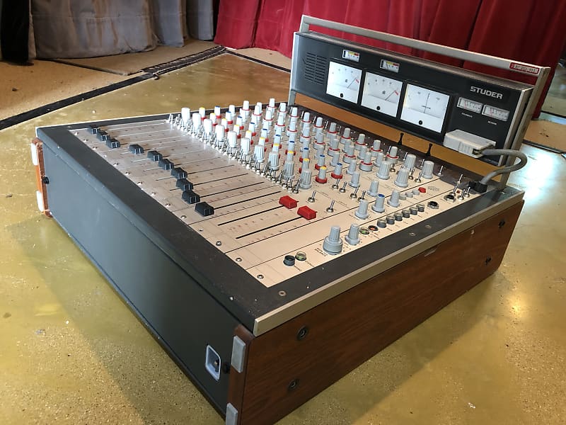 70's Studer 169 console 10-2 with balanced line outs- Grey | Reverb