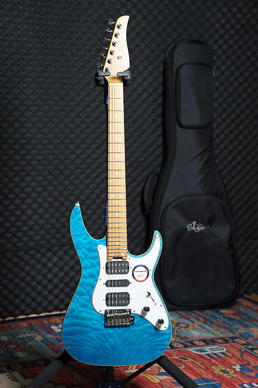 Shijie TONE MASTER TM5 Custom 2022 - QM 1 PC Neck with flamed | Reverb