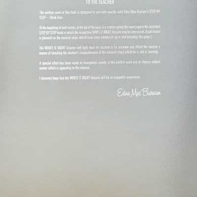 Write It Right – Book 4 Written Lessons | Reverb