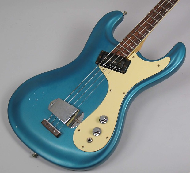 Mosrite Ventures Bass 1965 Blue | Reverb