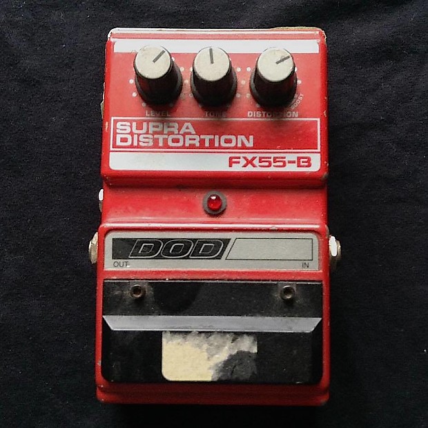 Cool Vintage DOD Supra Distortion FX55-B | Reverb