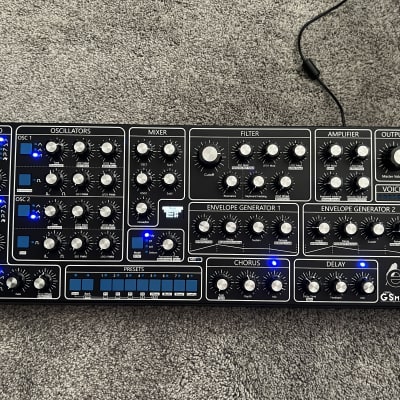 GS Music GS e7 Polyphonic Analog Synthesizer Desktop Module | Reverb