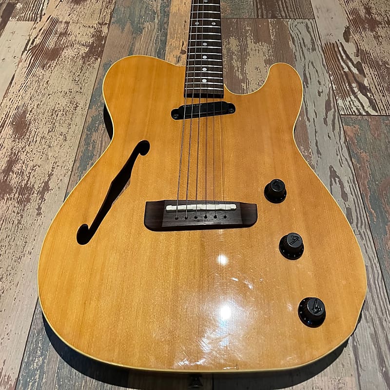 Fender HMT Thinline Telecaster 1989-90 Natural | Reverb