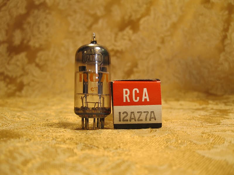 Vintage Single NOS NIB 12AZ7A Vacuum Tube Bitmatic Tested | Reverb