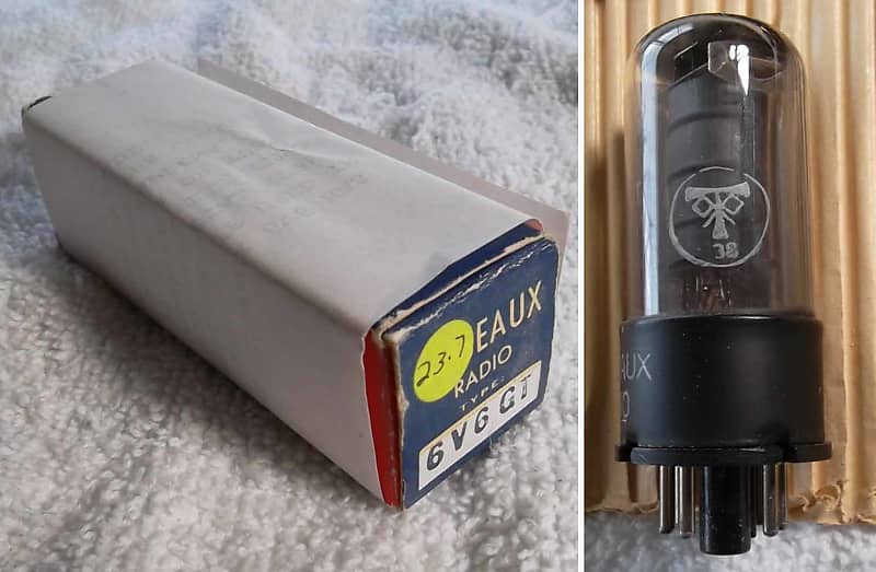 1951 NOS Visseaux 6V6 GT Electron Tube The Holy Grail of | Reverb