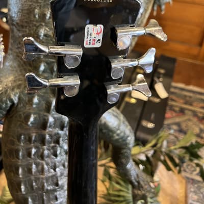 2000 Epiphone Limited Edition 5 String SG Bass - Black | Reverb