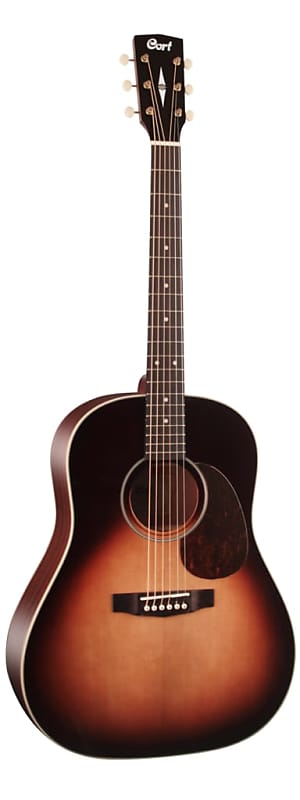 Cort Earth 100 SSF Sunburst Dreadnought Electro-Acoustic | Reverb UK