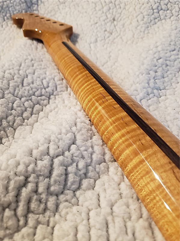 USA made,Roasted , Killer 5A flame maple neck,Made to fit a | Reverb
