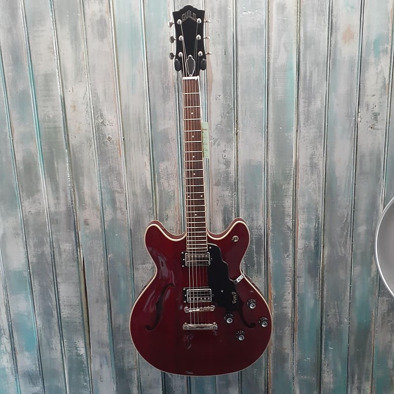 Guild Starfire SF-1DC, Cherry Red | Reverb