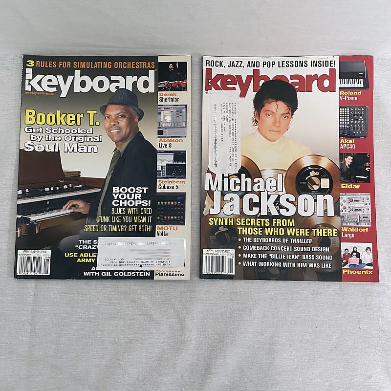Keyboard Magazine 2009 Bruce Hornsby, Gabreila Montero, | Reverb