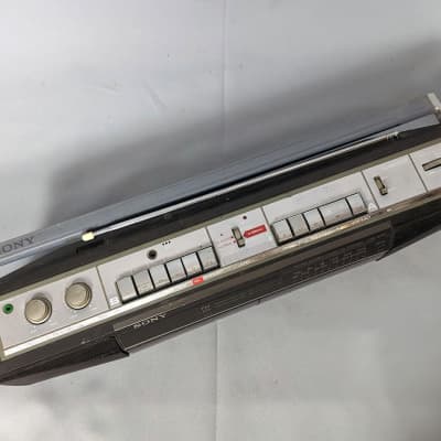 SONY CFS-W301 Boombox AM/FM/Dual Stereo Cassette Player / | Reverb