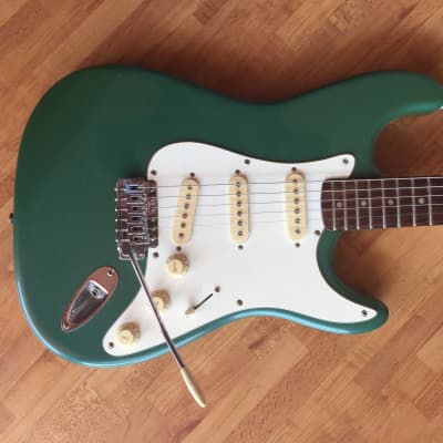 Al Stevens Stratocaster 80er Surf Green | Reverb